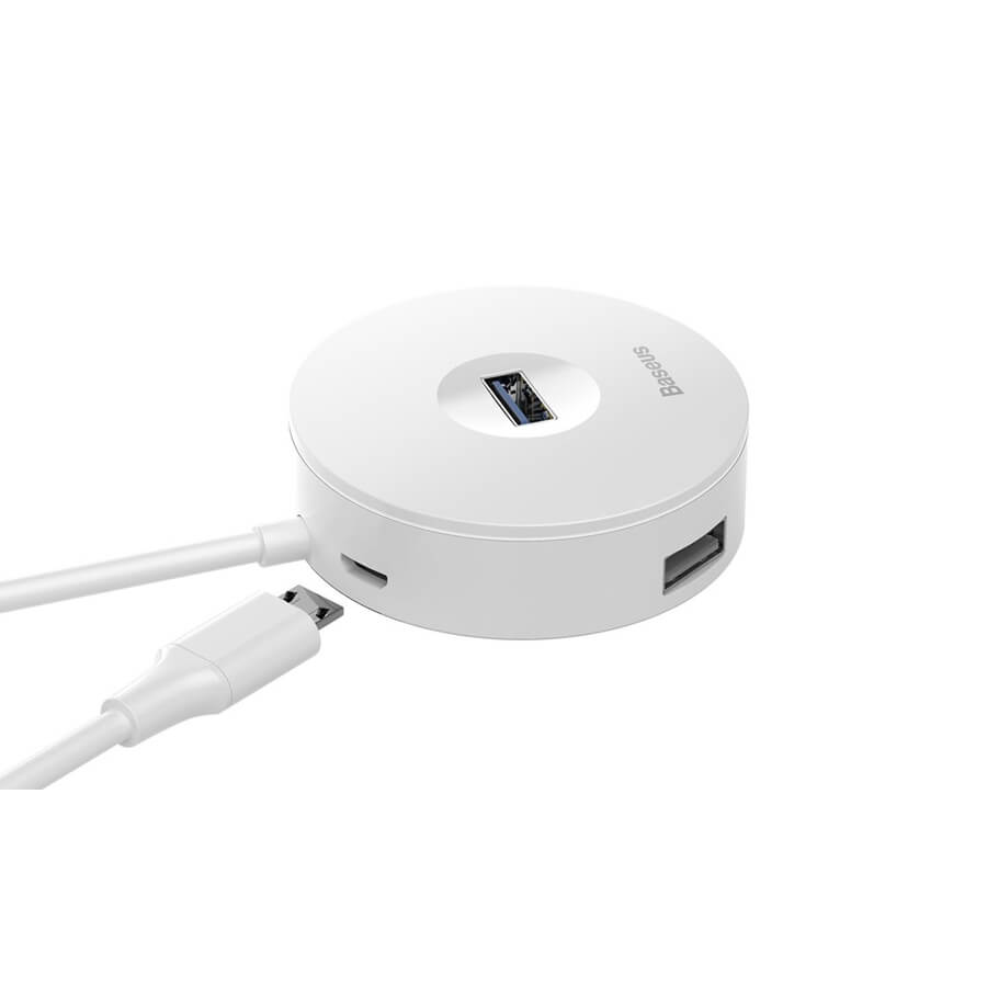 Baseus USB Round Box Hub Adapter - 4-портов USB хъб за компютри и ...