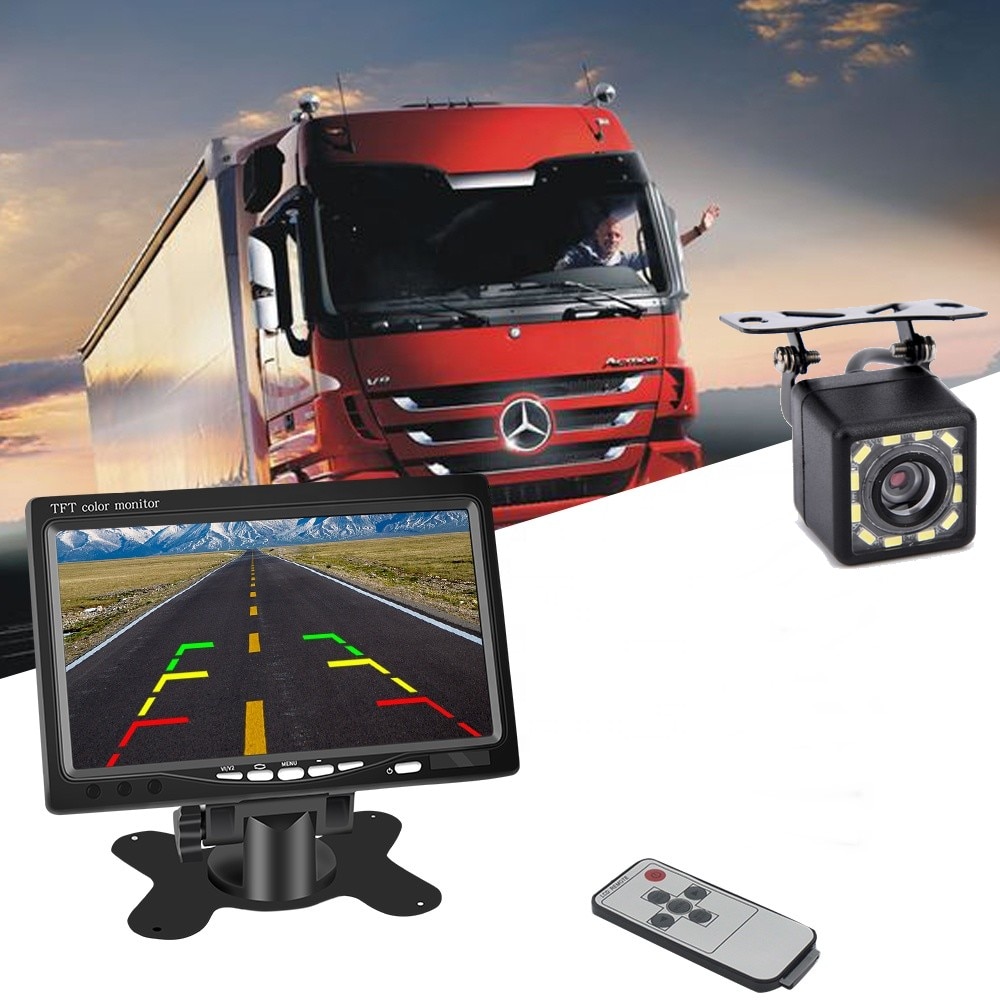 Monitor 7 Inch + Camera Marsarier 12 Led Wireless - eMAG.ro