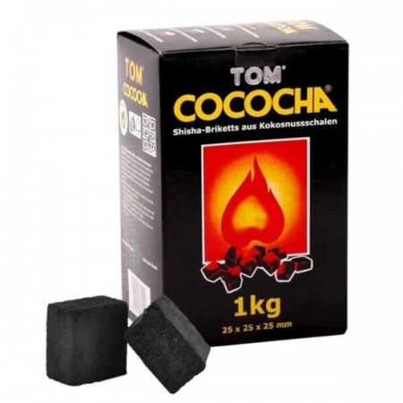 Carbuni pentru Narghilea Tom Cococha Yellow 1 kg 72 bucati carbuni ...