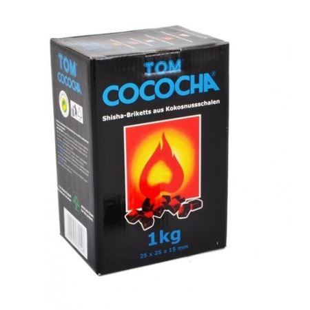 Carbuni pentru Narghilea Tom Cococha Blue 1kg 120 bucati carbuni - eMAG.ro