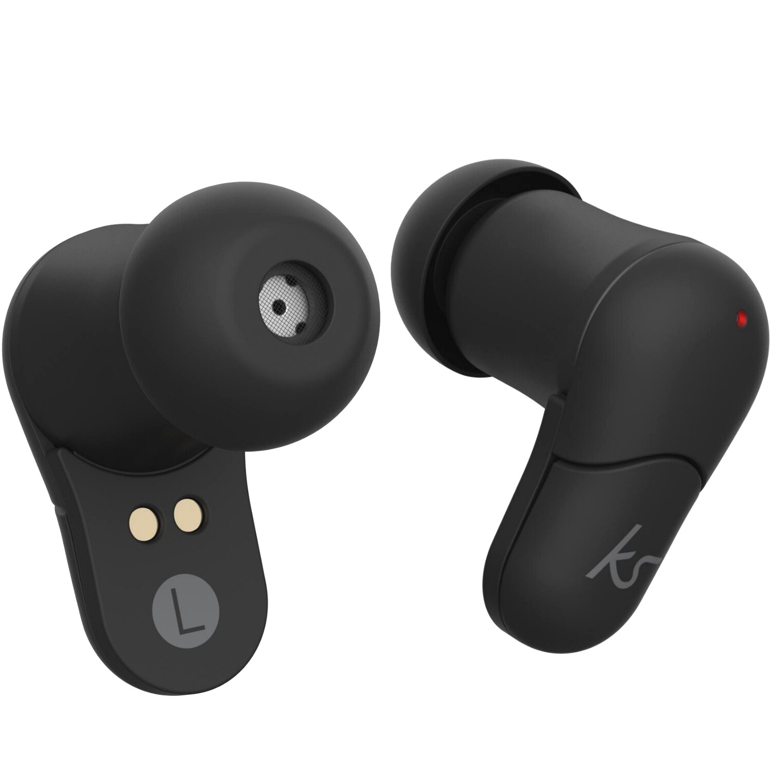 Casti bluetooth KitSound Funk 35, True Wireless Earbuds, In-ear, White ...