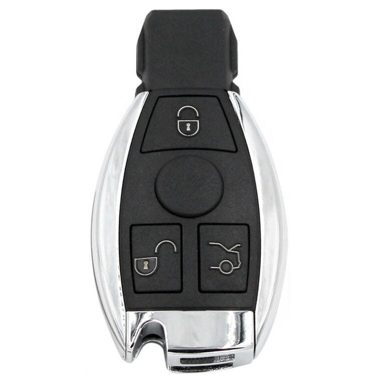 Cheie Mercedes SmartKey completa cu circuit 433MHz 3 butoane model ...