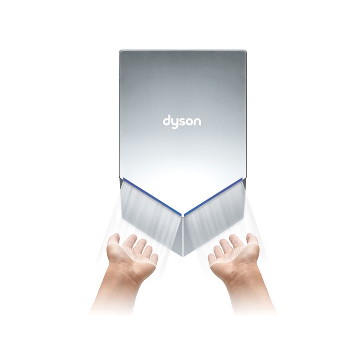 Kézszárító Dyson Airblade HU02, 1000 W, Nikkelezett - eMAG.hu