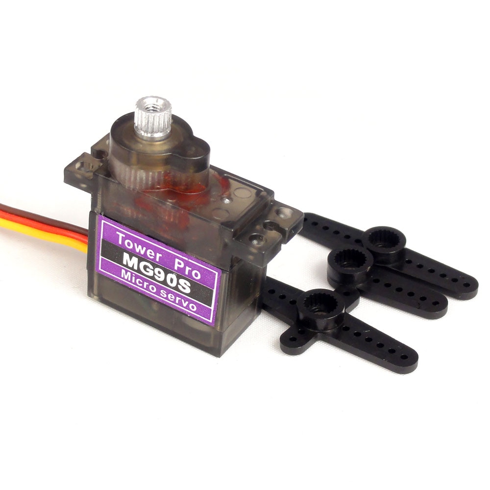 Servomotor MG90S Tower Pro cu angrenaje metalice, 4.8-6V, 23x13x30 mm ...