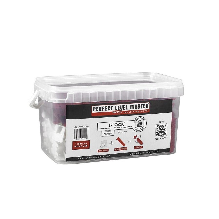 Kit sistem de nivelare gresie, Perfect Level Master, 300 de clipsuri M ...
