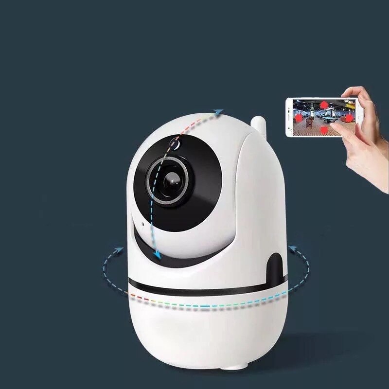 Camera de supraveghere video Icam, Wi-Fi, 360°, Alb - eMAG.ro