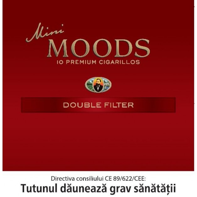 Pachet tigari de foi Mini Moods Double Filter (10 tigari) - eMAG.ro
