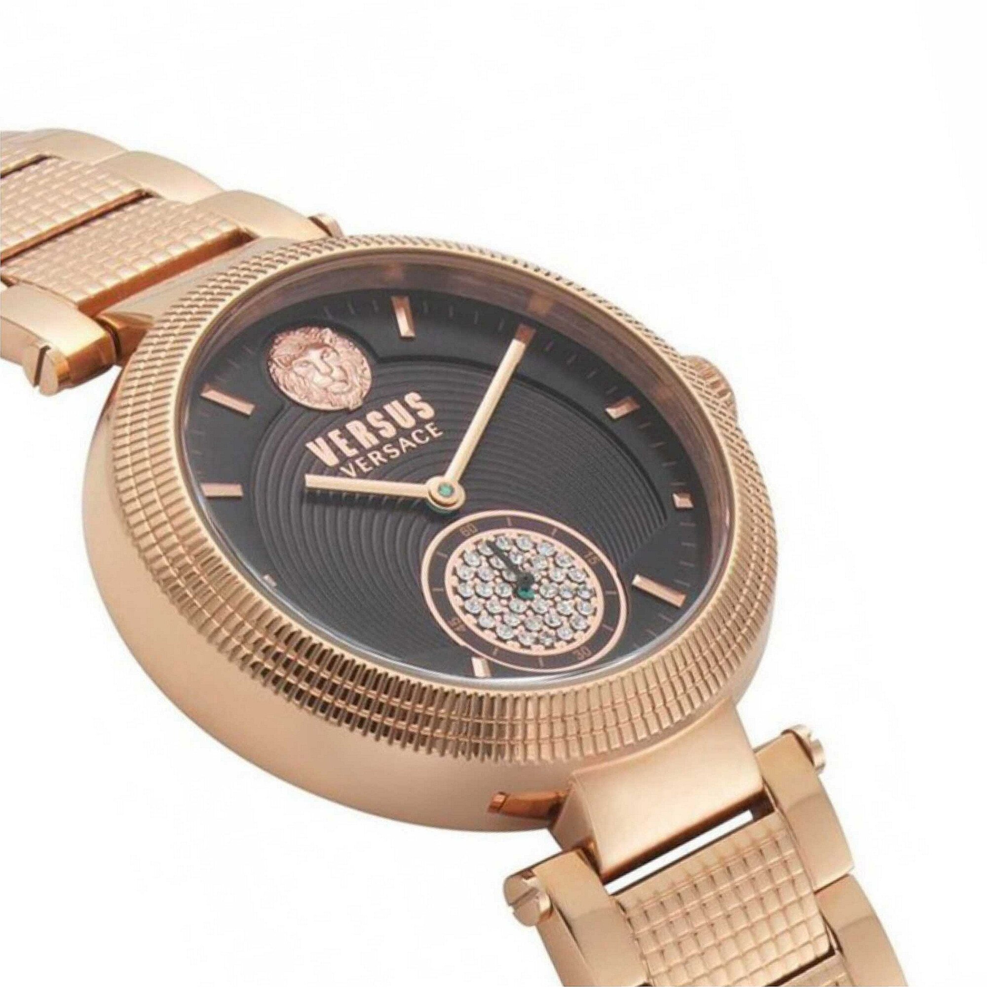 Ceas de dama Versus Versace Star Ferry RoseGold/Brown VSP791718 - eMAG.ro