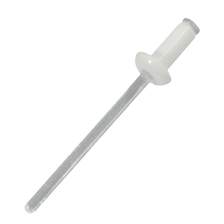 Set 10 Nituri, O & A, plastic, alb, 3.3 x 7-10 mm - eMAG.ro