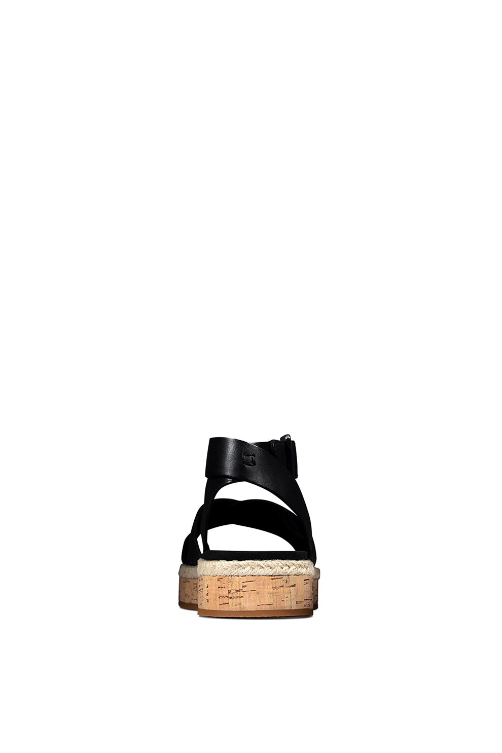 Clarks, Кожени сандали Botanic Poppy, Черен, 3.5 - eMAG.bg