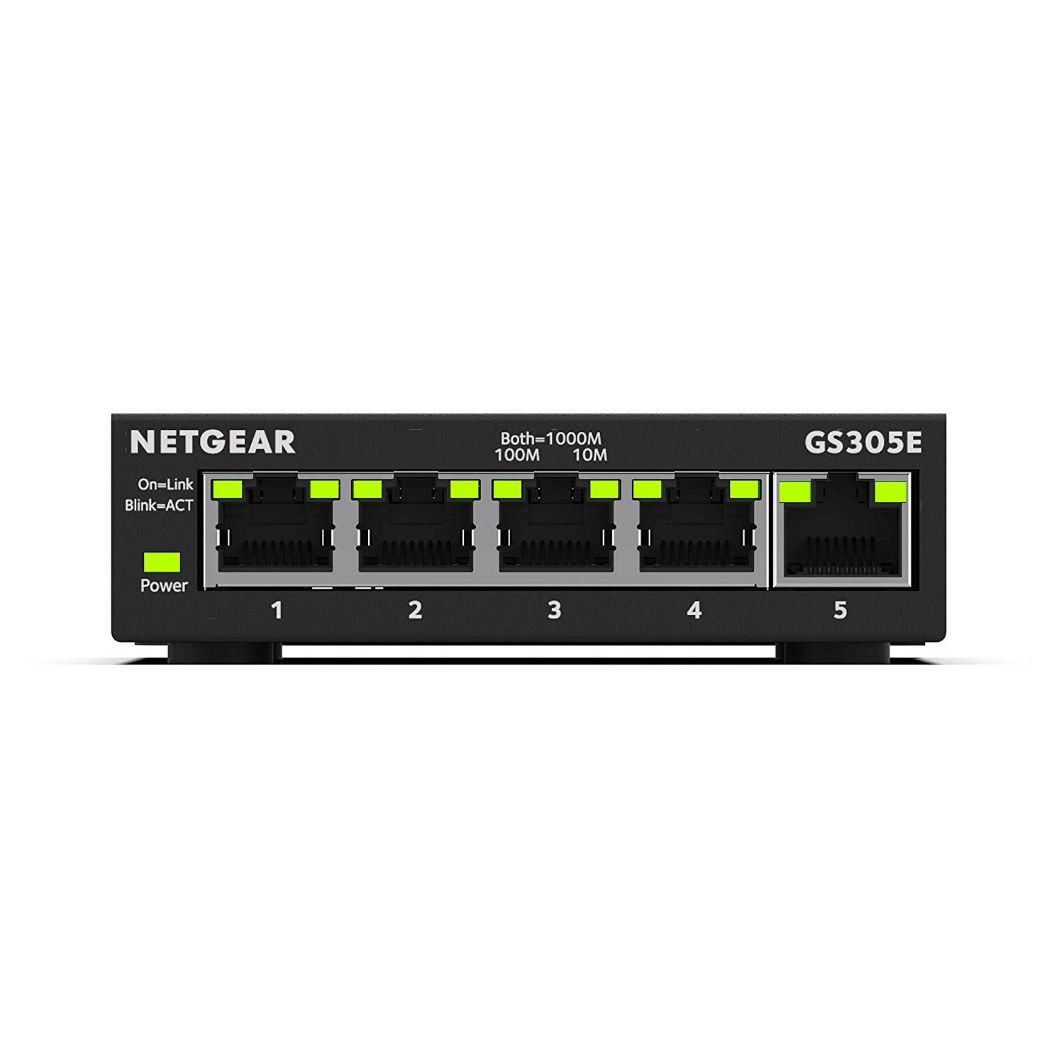 Switch NetGear ProSAFE GS305E, 5 porturi Gigabit Smart Managed Plus ...