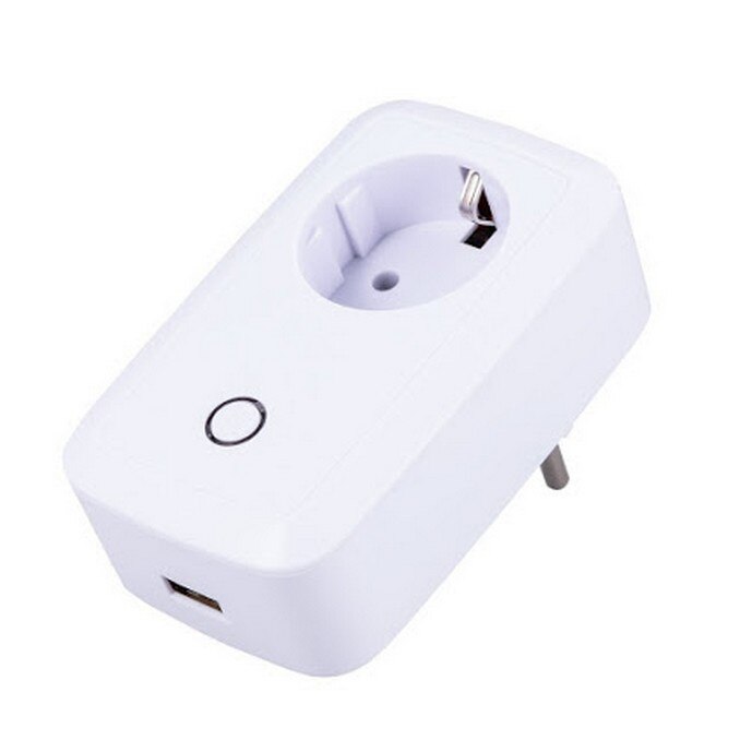 Priza Inteligenta Wireless Cu Port Usb Alb - eMAG.ro