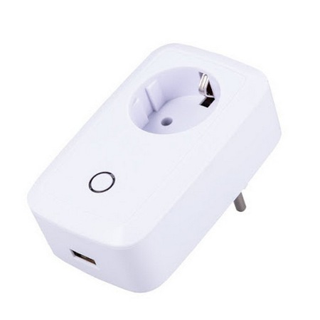 Priza Inteligenta Wireless Cu Port Usb Alb - eMAG.ro