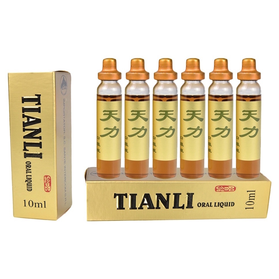 Supliment potenta TianLi Oral Liquid Ultra Power, 6fiole x 10ml, capac ...