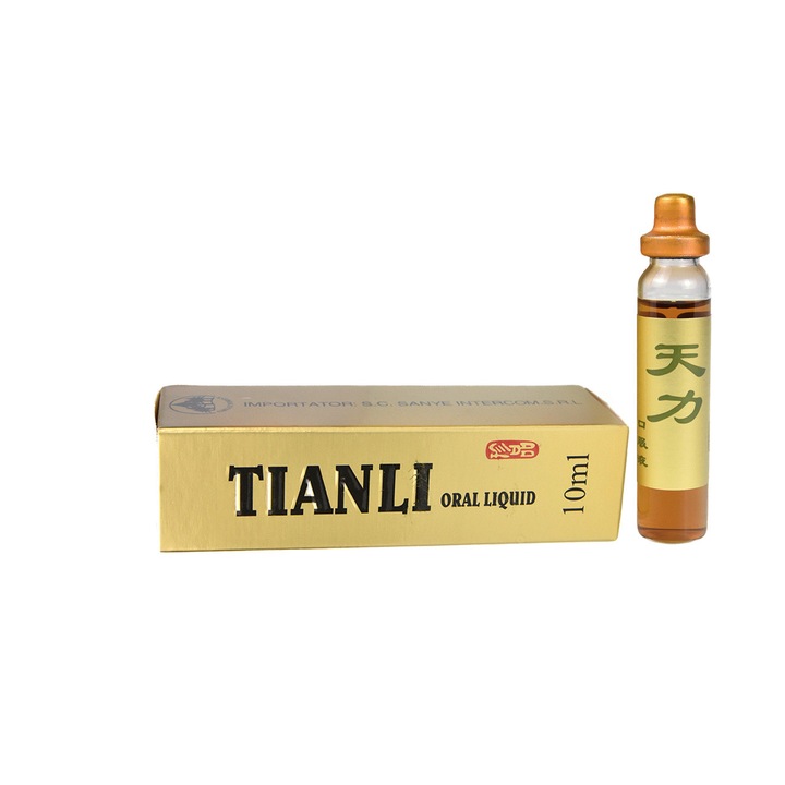 Supliment potenta TianLi Oral Liquid Ultra Power, 6fiole x 10ml, capac ...