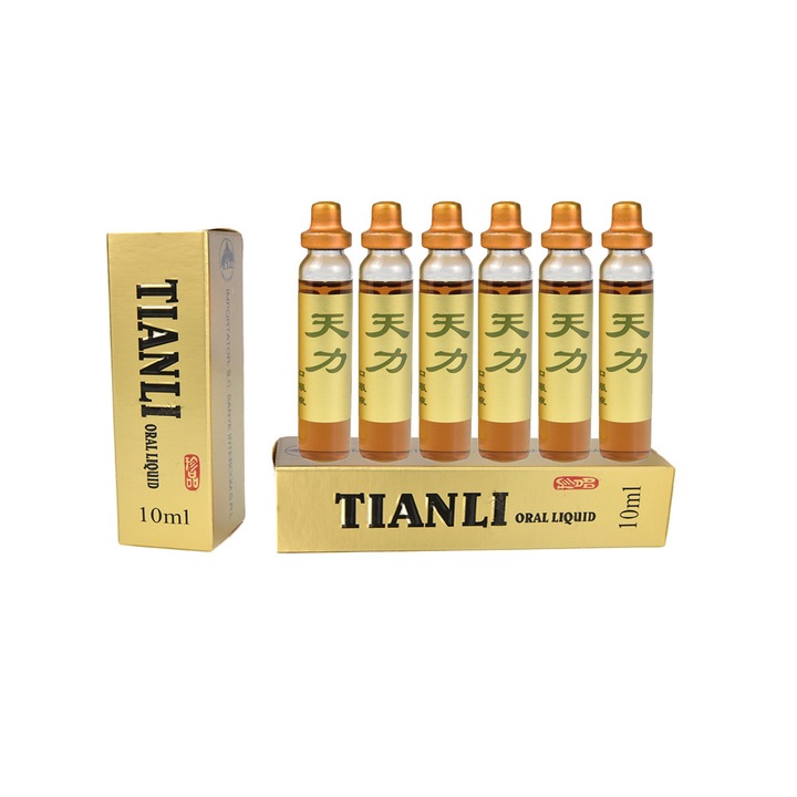 Supliment potenta TianLi Oral Liquid Ultra Power, 6fiole x 10ml, capac ...