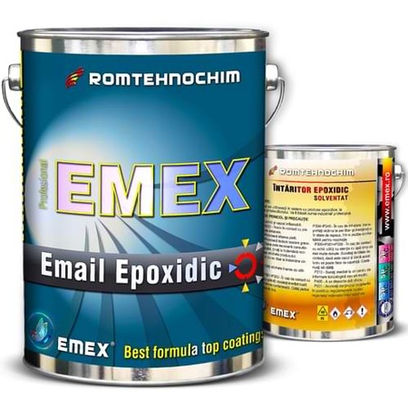 Email Epoxidic Bicomponent “EMEX”, Crem, Bidon 4 KG, Intaritor inclus - eMAG.ro