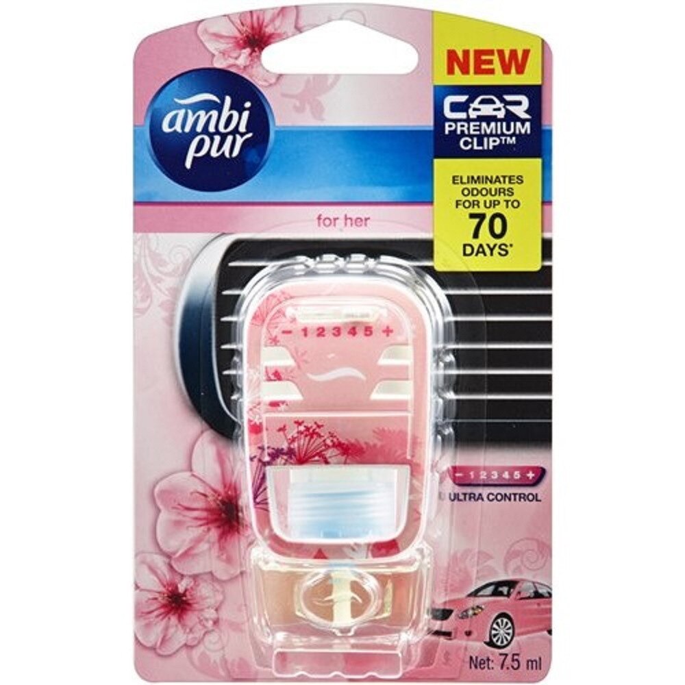 Odorizant auto Ambi Pur Febreze Car, 7 ml - eMAG.ro