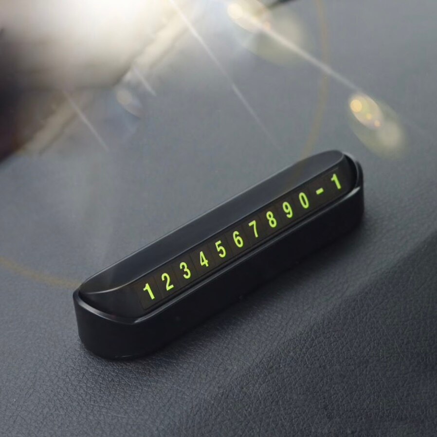 Suport numar telefon Blu pentru parcare temporara, afisaj parcare numar ...