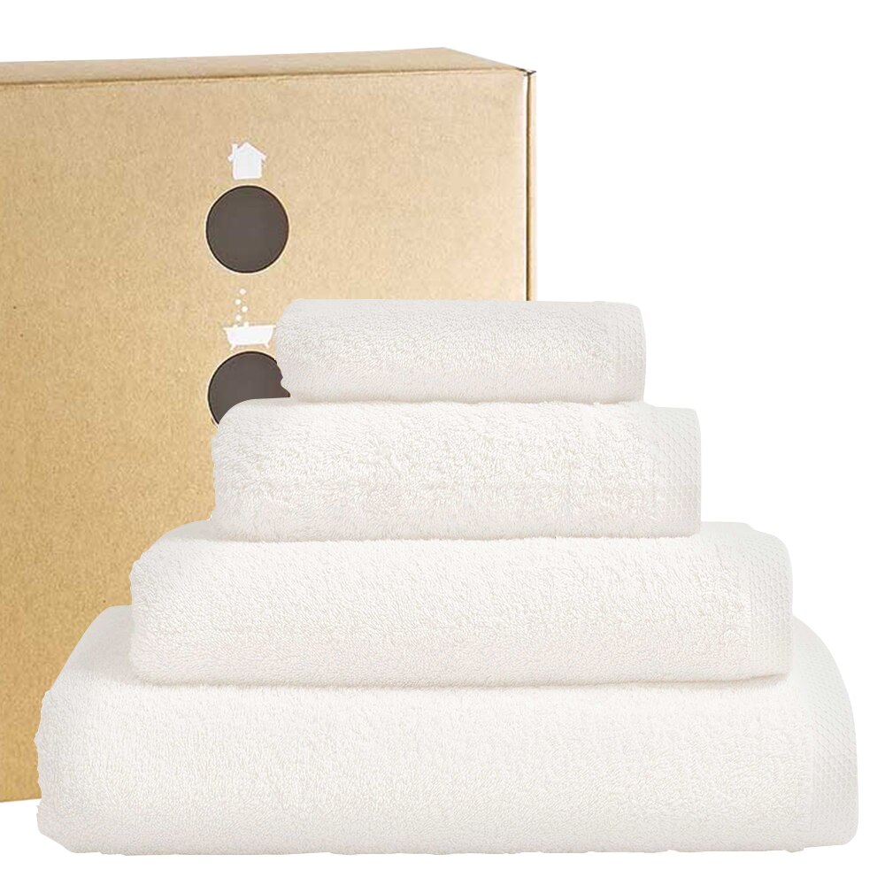 Set prosoape Essix, Aqua Alb, 5 piese - eMAG.ro