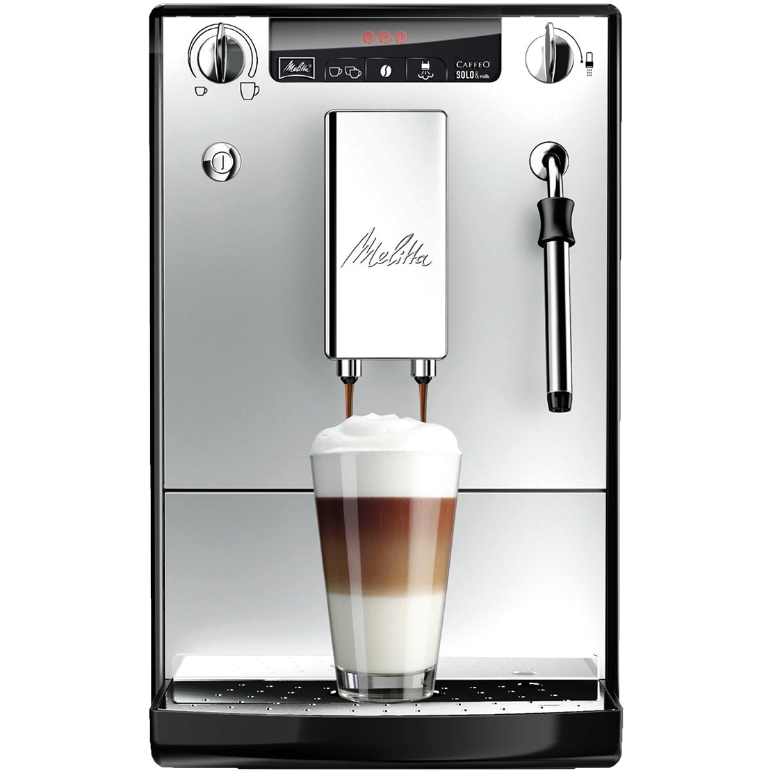 Espressor automat Melitta® Solo & Milk, 15 bari, sistem de spumare a ...