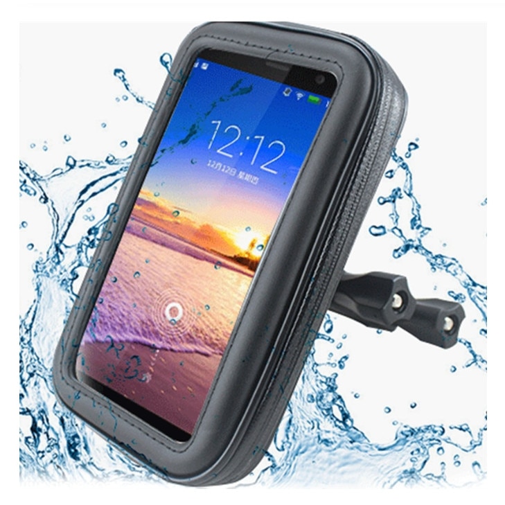 Suport pentru telefon, fixare pe ghidon bicicleta, protectie la ...