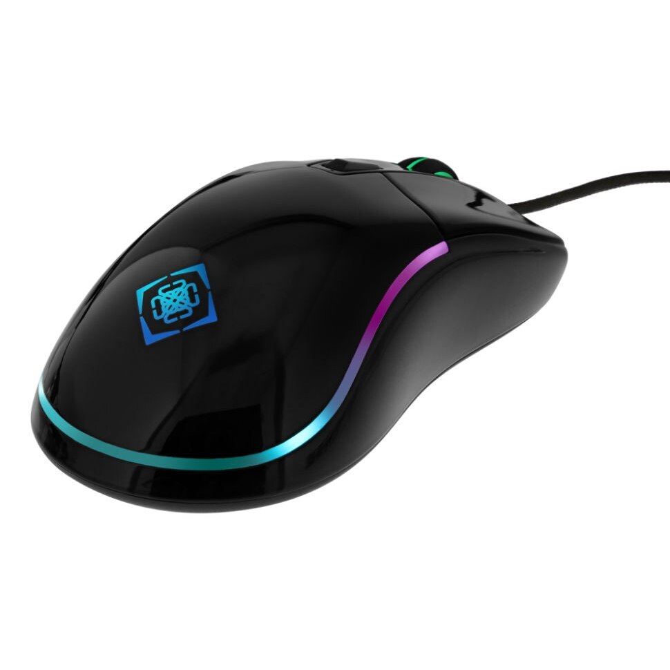 Mouse gaming DELTACO GAMING RGB, senzor PMW 3325, 5000 DPI, 1000 Hz ...
