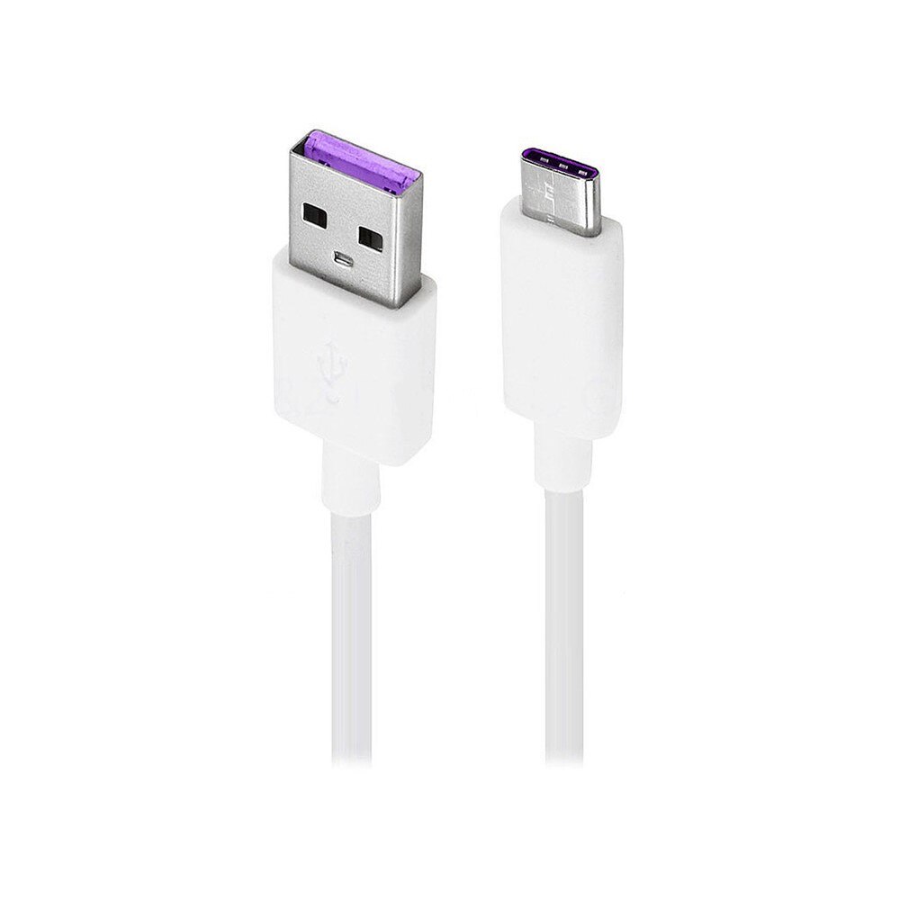 Cablu incarcare/transfer date, Huawei, AP71, USB/USB-C, 1 m, Alb - eMAG.ro