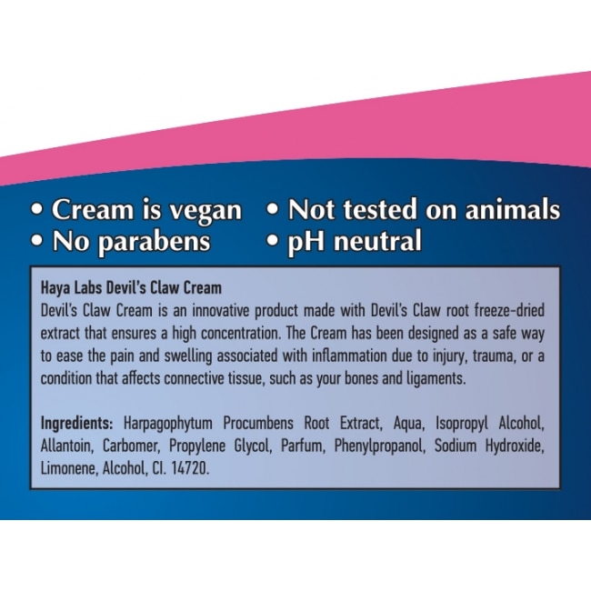 Crema de Gheara dracului Haya labs Devil's Claw Cream, 250 Ml - eMAG.ro