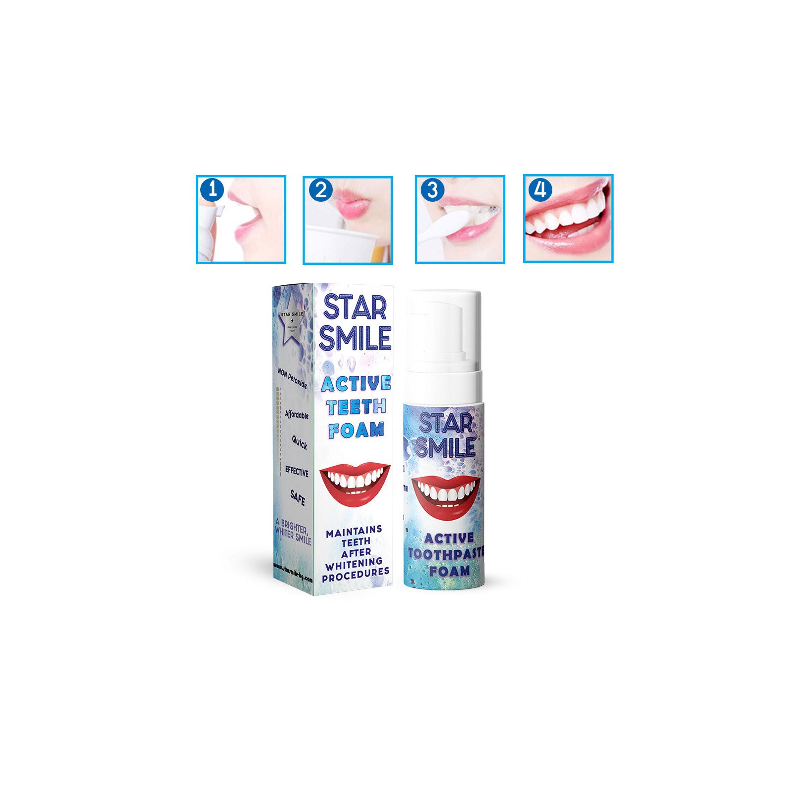 Kit albire dinti, Star Smile, 640195 - eMAG.ro