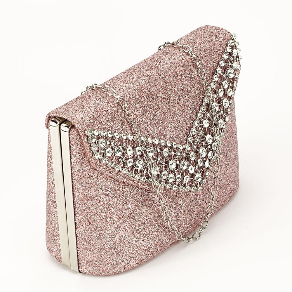 Чанта клъч Lora Pink - eMAG.bg