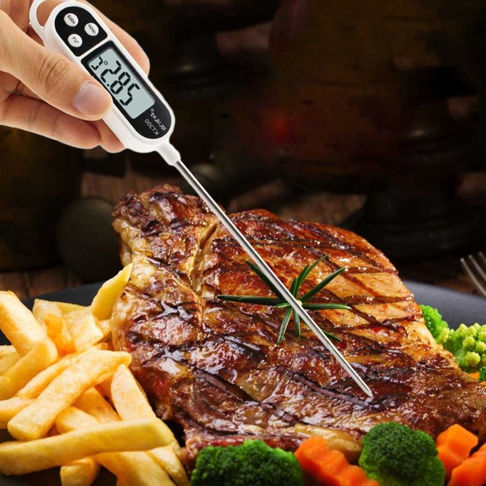 Termometru alimentar CYTHERIA plug-in 24,5X5X1,5cm alb - eMAG.ro