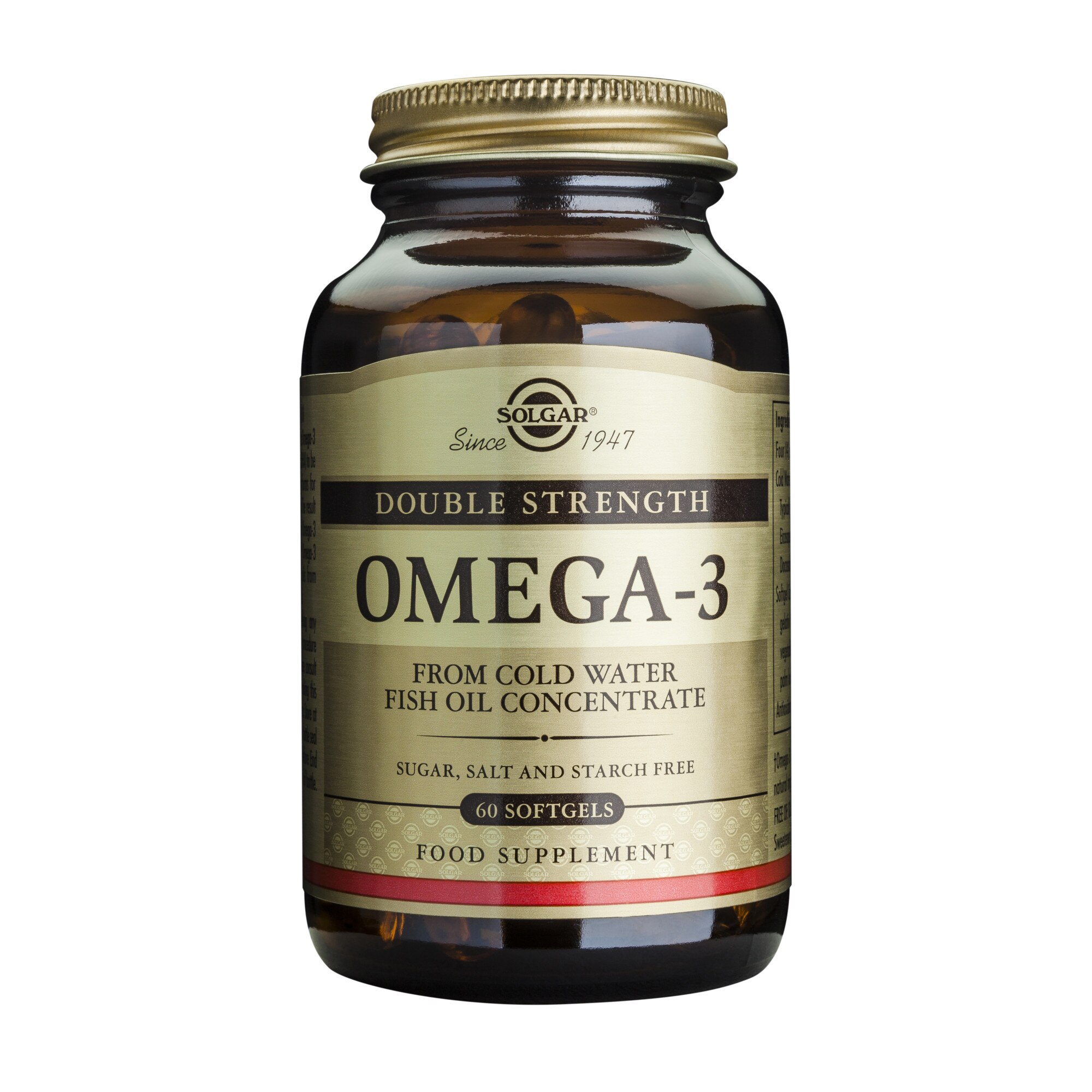 Omega-3 dublu concentrate- 60cps - eMAG.ro