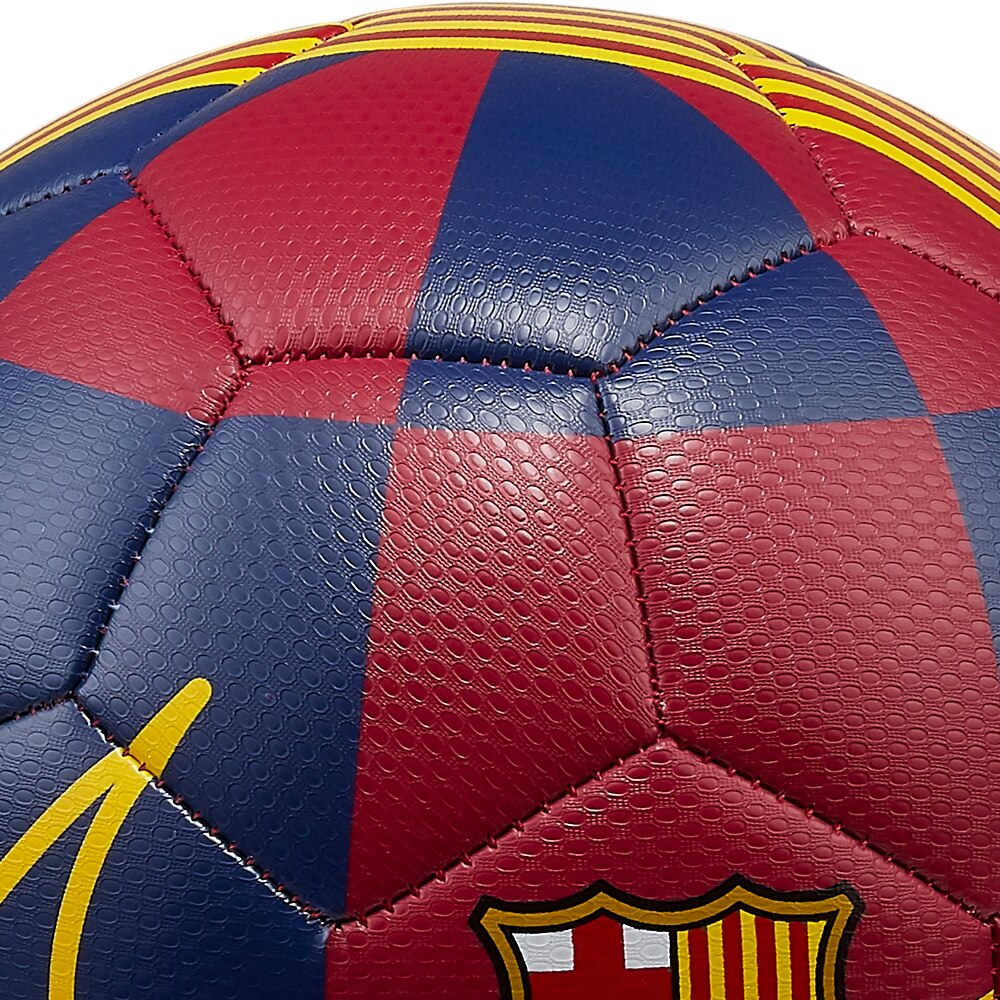 Minge fotbal Nike FC Barcelona, rosu/albastru, 5 - eMAG.ro