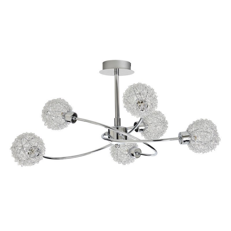 Lustra LikeSmart, tip soclu G9, putere maxima 6 x 40 W, 62 x 30 cm ...