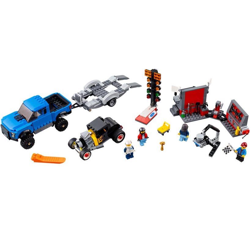 LEGO® Speed Champions Ford F-150 Raptor si Ford Model A Hot Rod 75875 ...