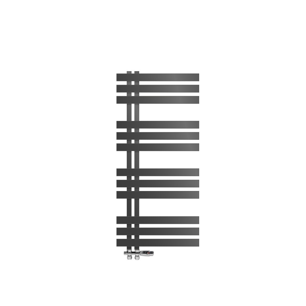 Radiator (calorifer) baie, ECD Germany, model Iron EM, antracit, 500 x ...