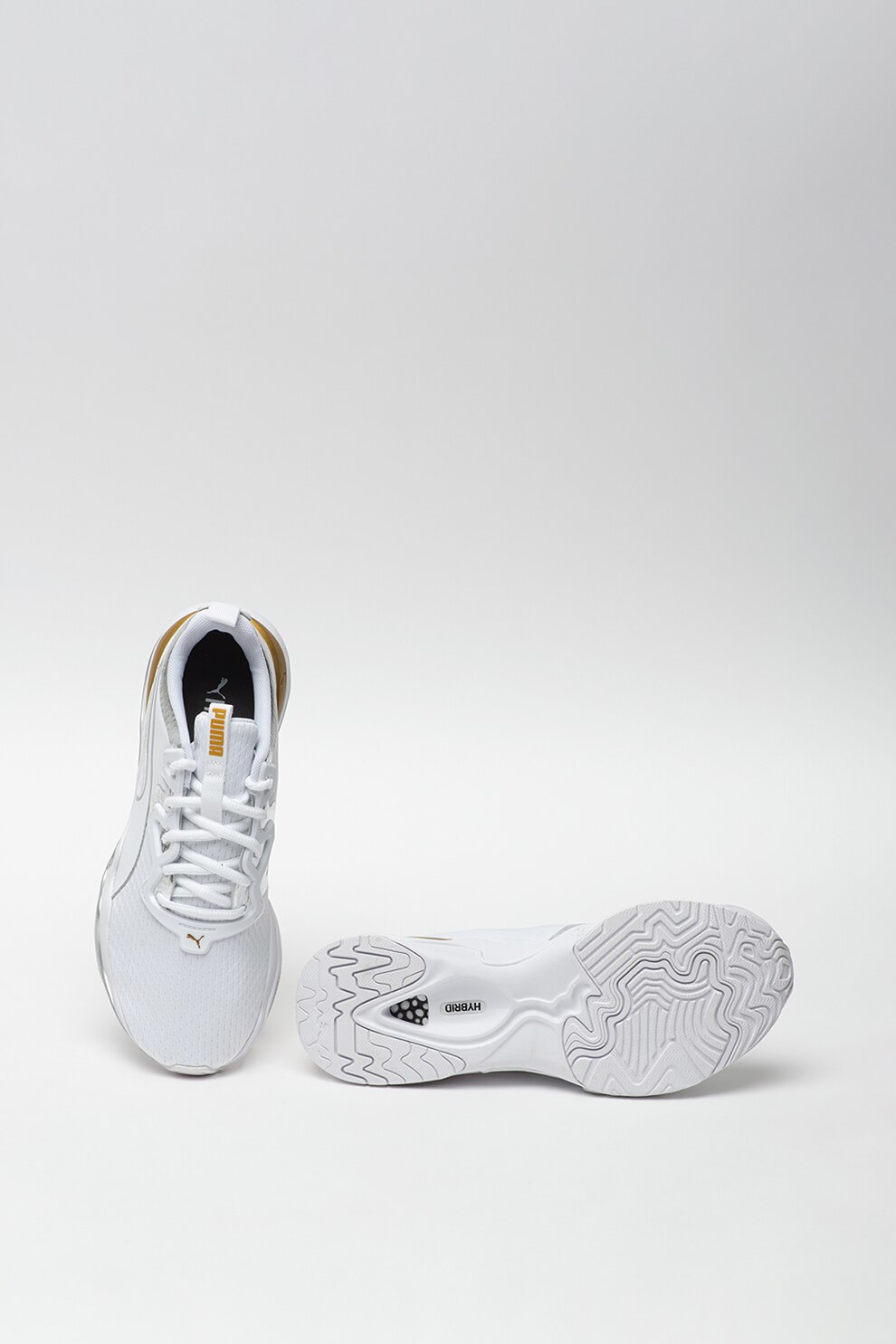 Puma, Тренировъчни обувки Zone XT Metal, Бял, 3 - eMAG.bg