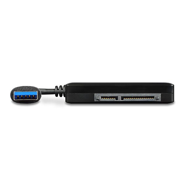 Адаптер Axagon, USB 3.0/SATA, Черен, 22 см - eMAG.bg