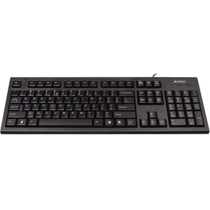 Tastatura A4tech KR-85, PS/2, Negru - eMAG.ro