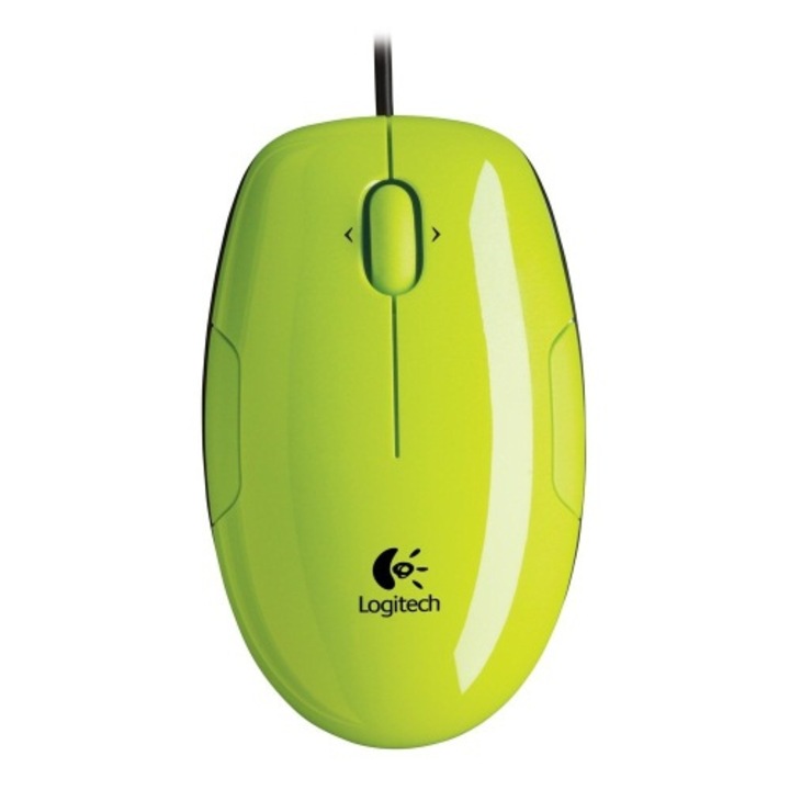Mouse Laser Logitech LS1, USB, Acid-Yellow - eMAG.ro