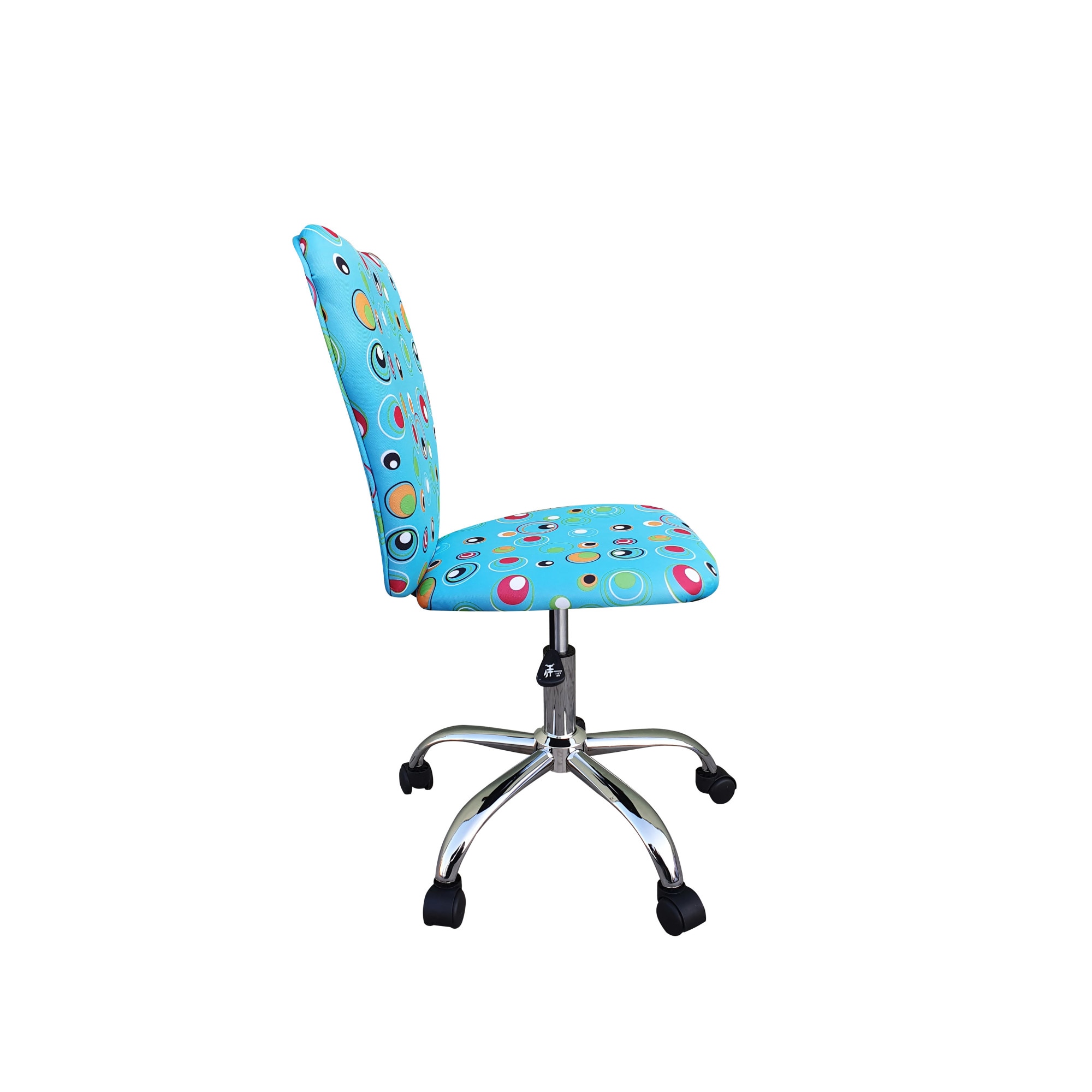 Scaun de birou pentru copii BLUE BUBBLES, Stofa multicolora - eMAG.ro