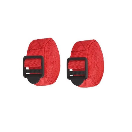 Set de 2 chingi pentru bagaje Thirard cu catarama din plastic, lungime ...