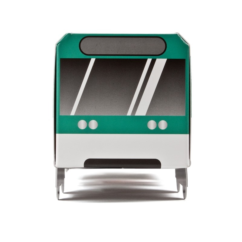 Cardboard wagon Mini Subwayz Theme: Paris - eMAG.ro