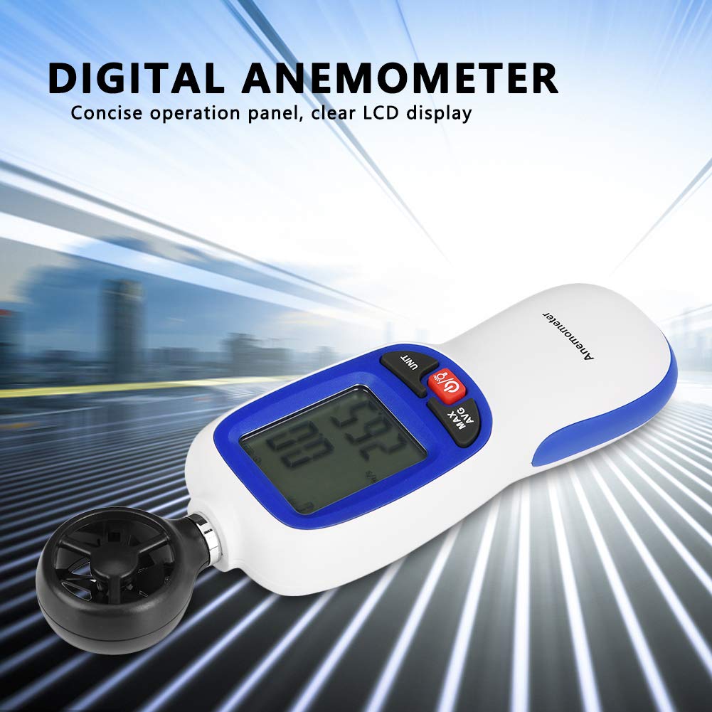 Anemometru Digital Aparat Masurat Viteza, Si Temperatura Aerului - eMAG.ro