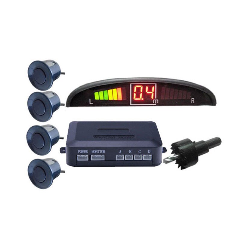Set 4 senzori de parcare cu afisaj led pentru toate marcile auto ...