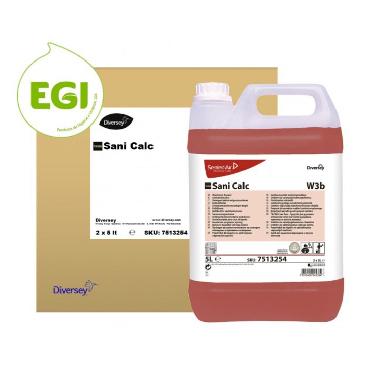 Detartrant puternic profesional pentru grupuri sanitare, Taski Sani ...