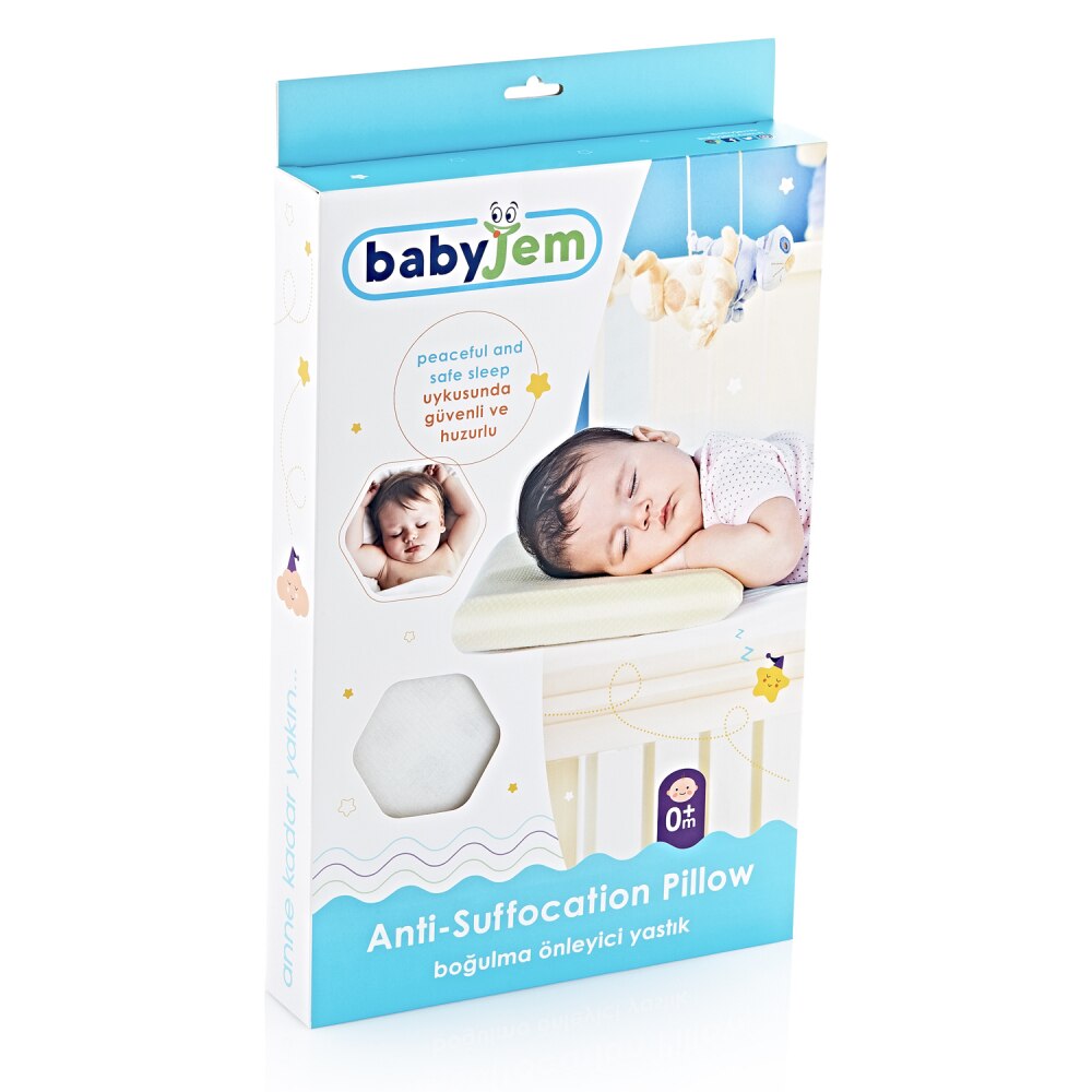 Perna pentru copii BabyJem Safe Sleep White - eMAG.ro