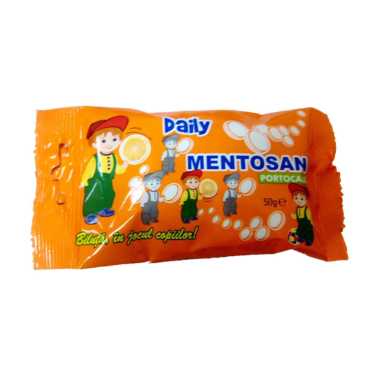 Mentosan portocala 5 bucati x 50g, Daily - eMAG.ro