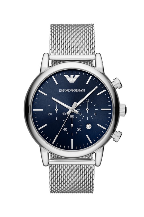 Emporio Armani, Set de ceas si bratara, Argintiu - eMAG.ro